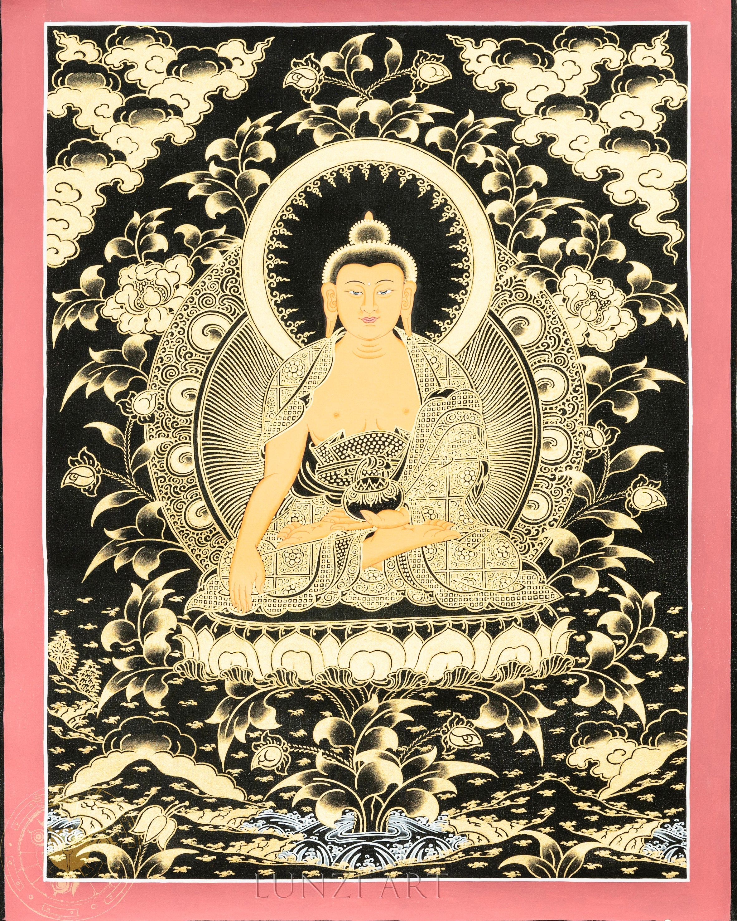 Shakyamuni Buddha Thangka: The Historical Awakened One – LunziArt-Nepal ...