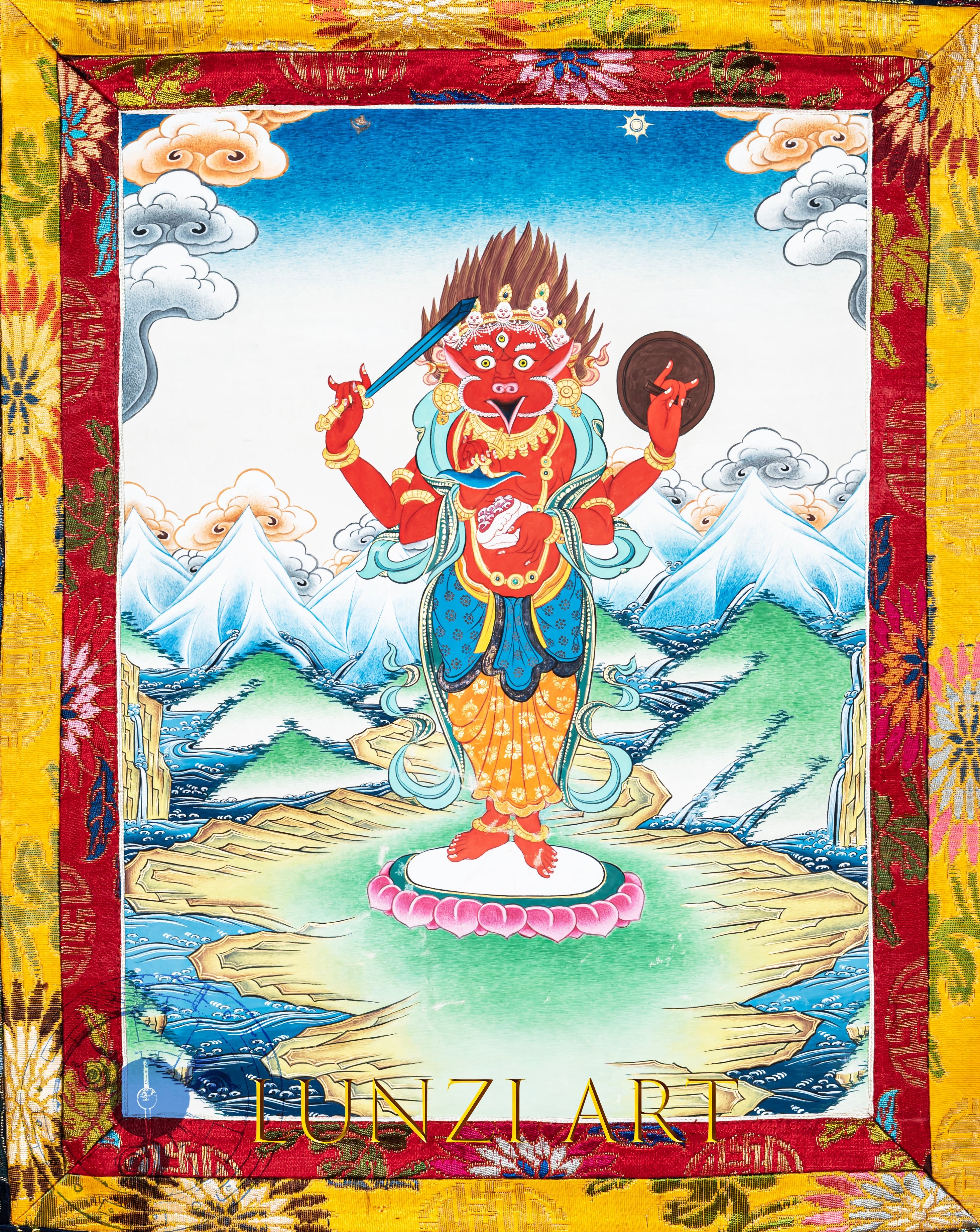 Garuda Thangkas: The King of Birds and Dispeller of Disease – LunziArt ...